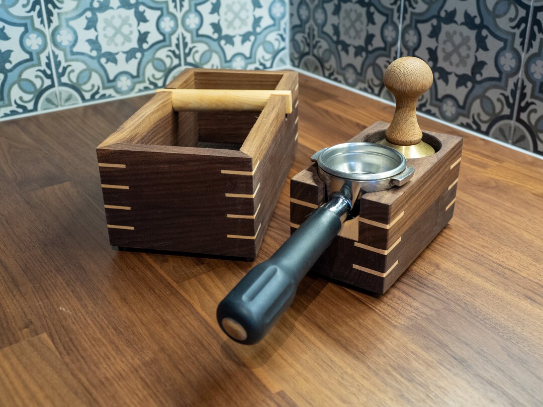 Knocking Tray and Nutty Tamper Station in a Set - Etsy