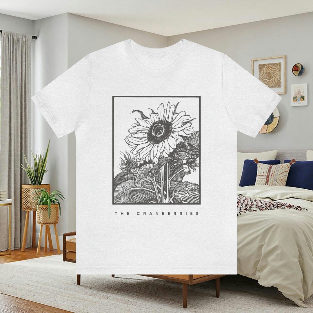 The Cranberries T-shirt: Sunflower Graphic Unisex Tee - Etsy