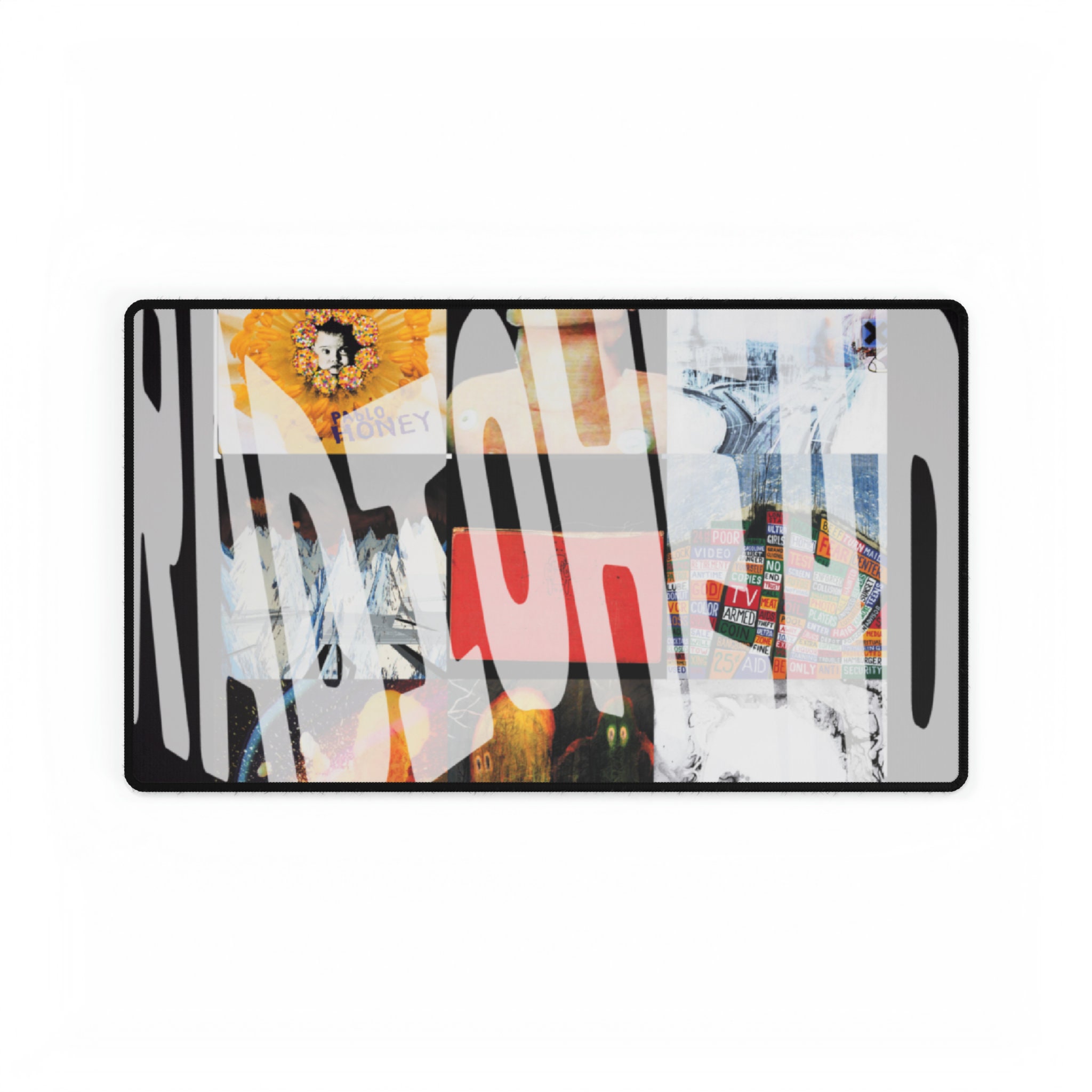 Radiohead Deskmat Discography All Major Albums Desk Mat in Rainbows ...