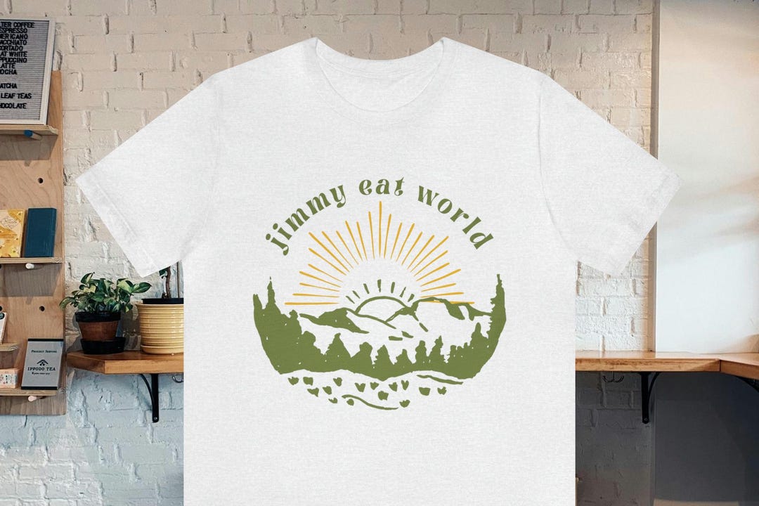 Jimmy Eat World Shirt - Mountains - Etsy