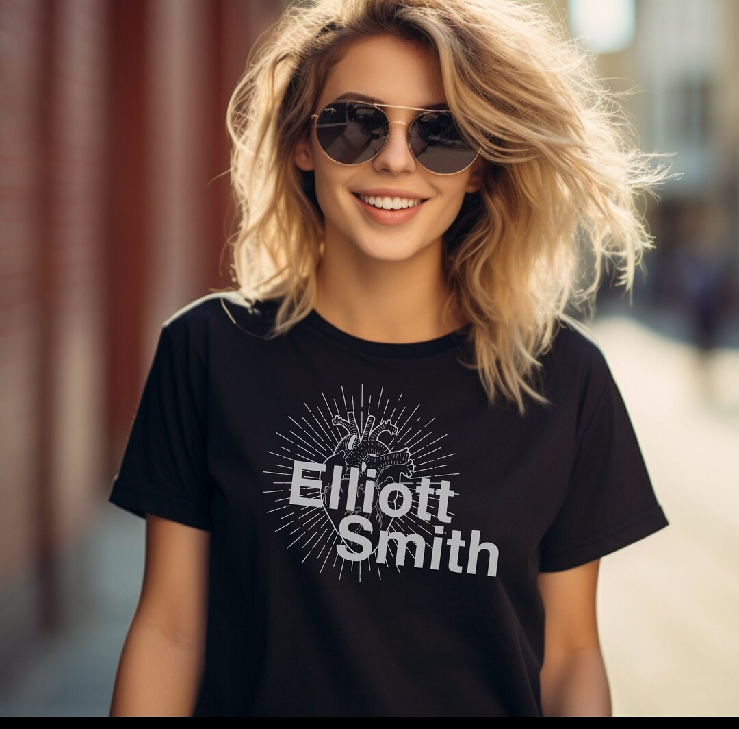 Elliott Smith Heart Emo Music Rock Chill Graphic Tee Shirt Indie - Etsy