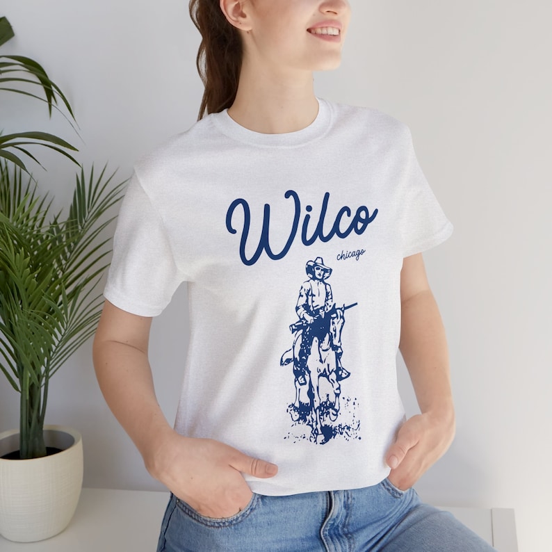 Wilco Tshirt Wilco Shirt- Yankee Hotel Foxtrot - Cowboy Shirt - Etsy