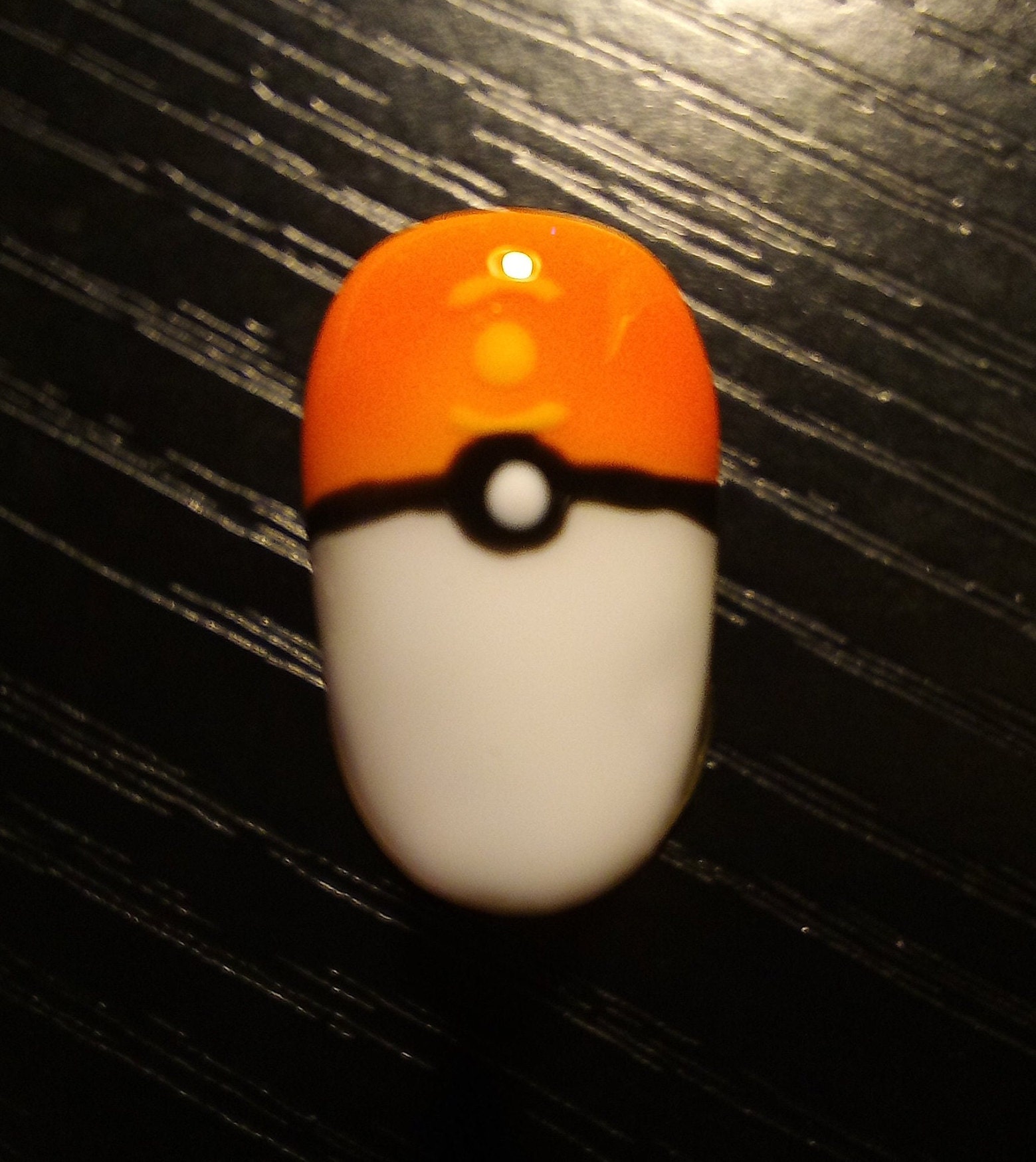 Pokeball Nail Set - Etsy