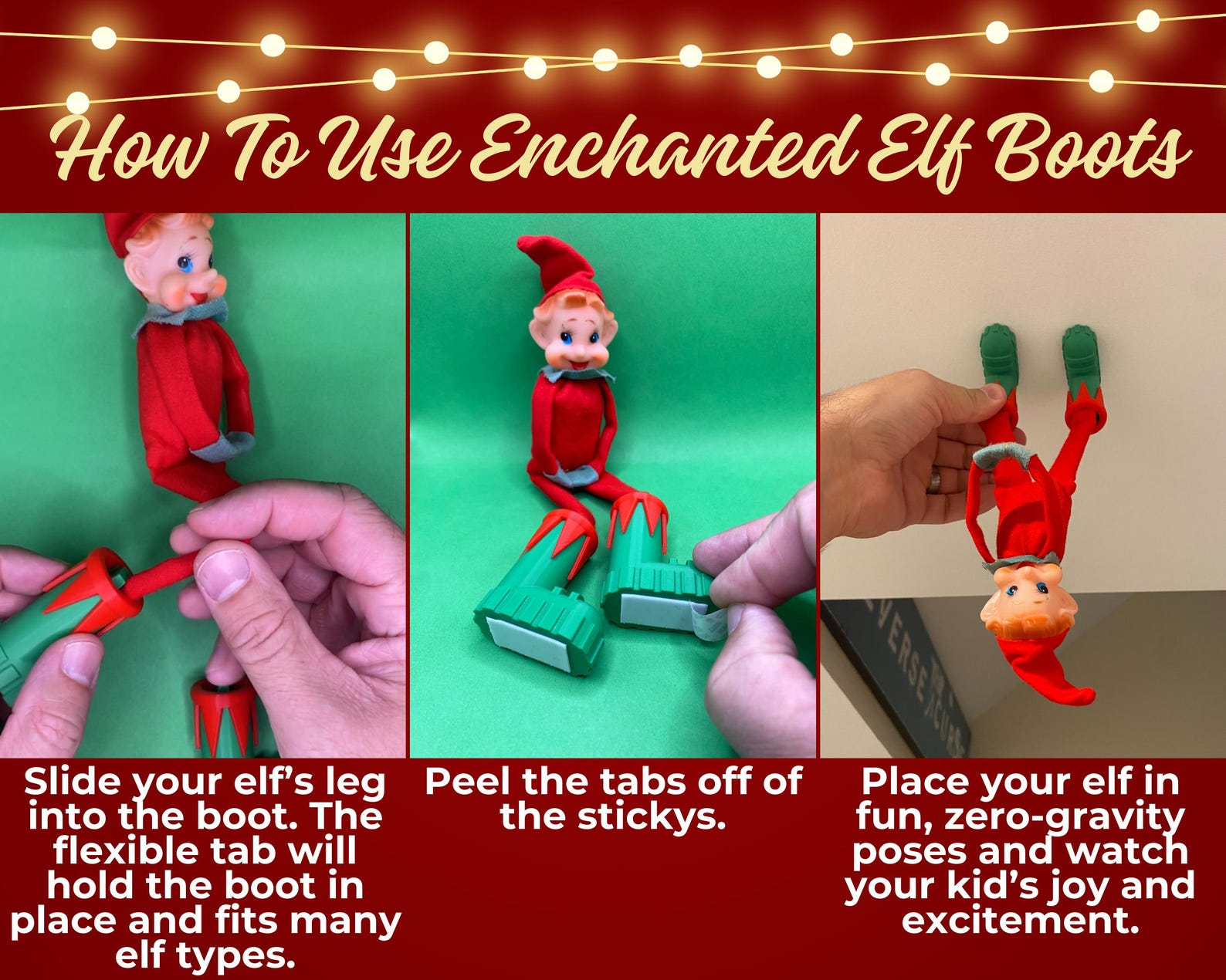 Enchanted Elf Boots | Christmas Elf Boots | Mischievous Christmas Elf ...