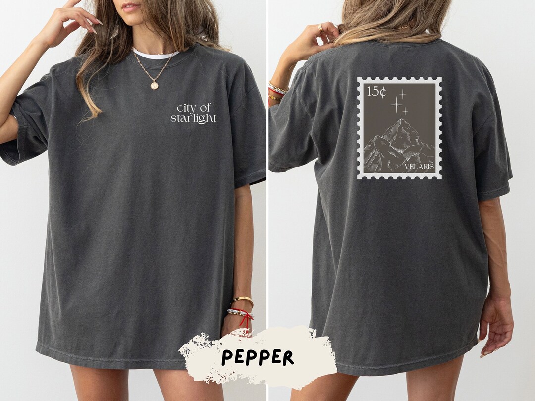 Velaris City of Starlight Postage Stamp Shirt Bookish Merch, SJM Merch ...