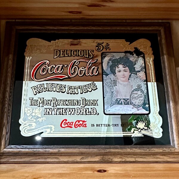 Coca Cola Mirror - Etsy