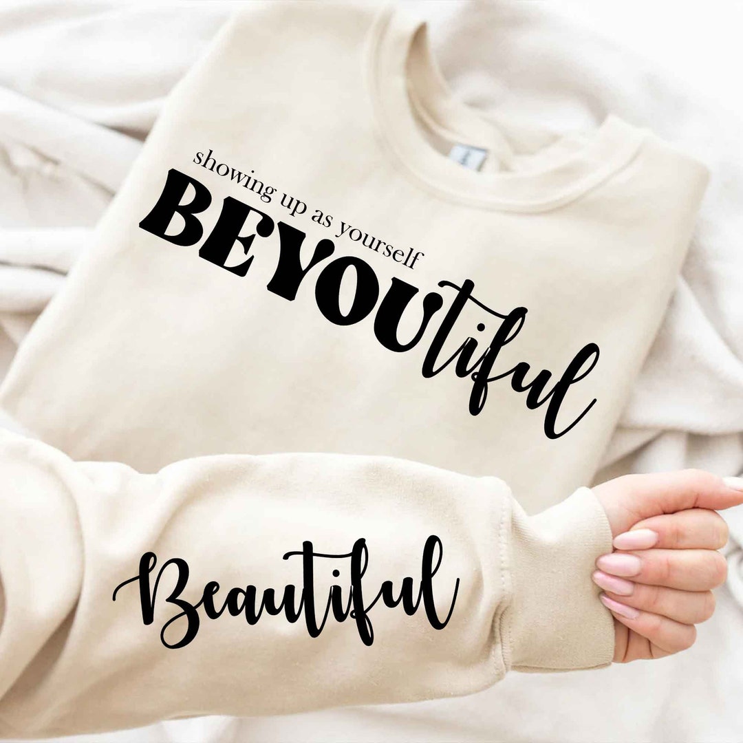 Beyoutiful PNG Svg, Beautiful SVG, Sleeve Svg, Empowerment, Beauty Svg, Self Love Club SVG Png ...