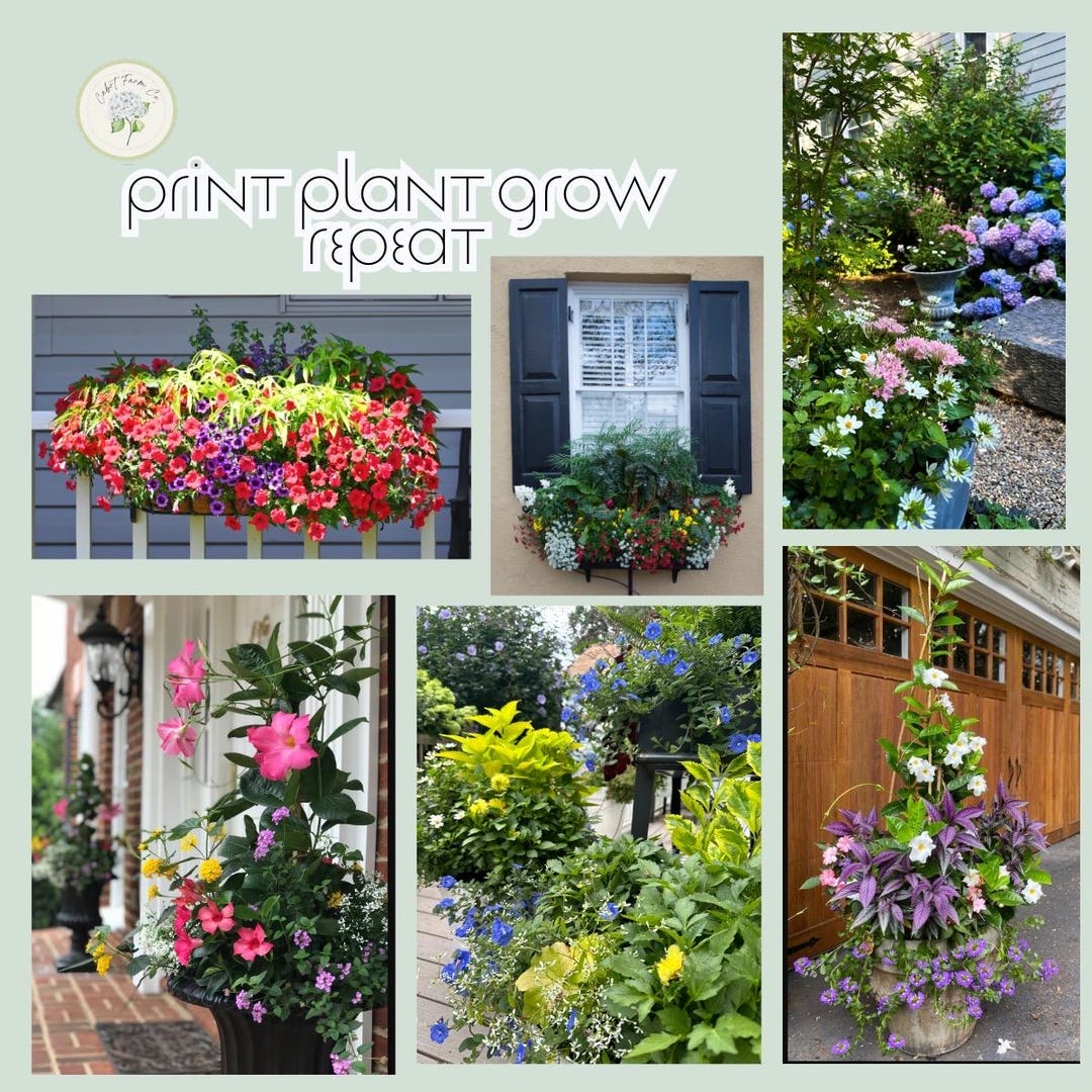 Custom Herb or Flower Planter Design Zone Specific Garden Layout ...