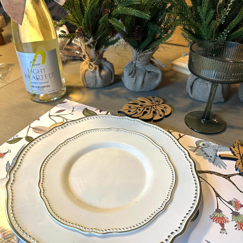 Plastic Plates Pretty - Etsy