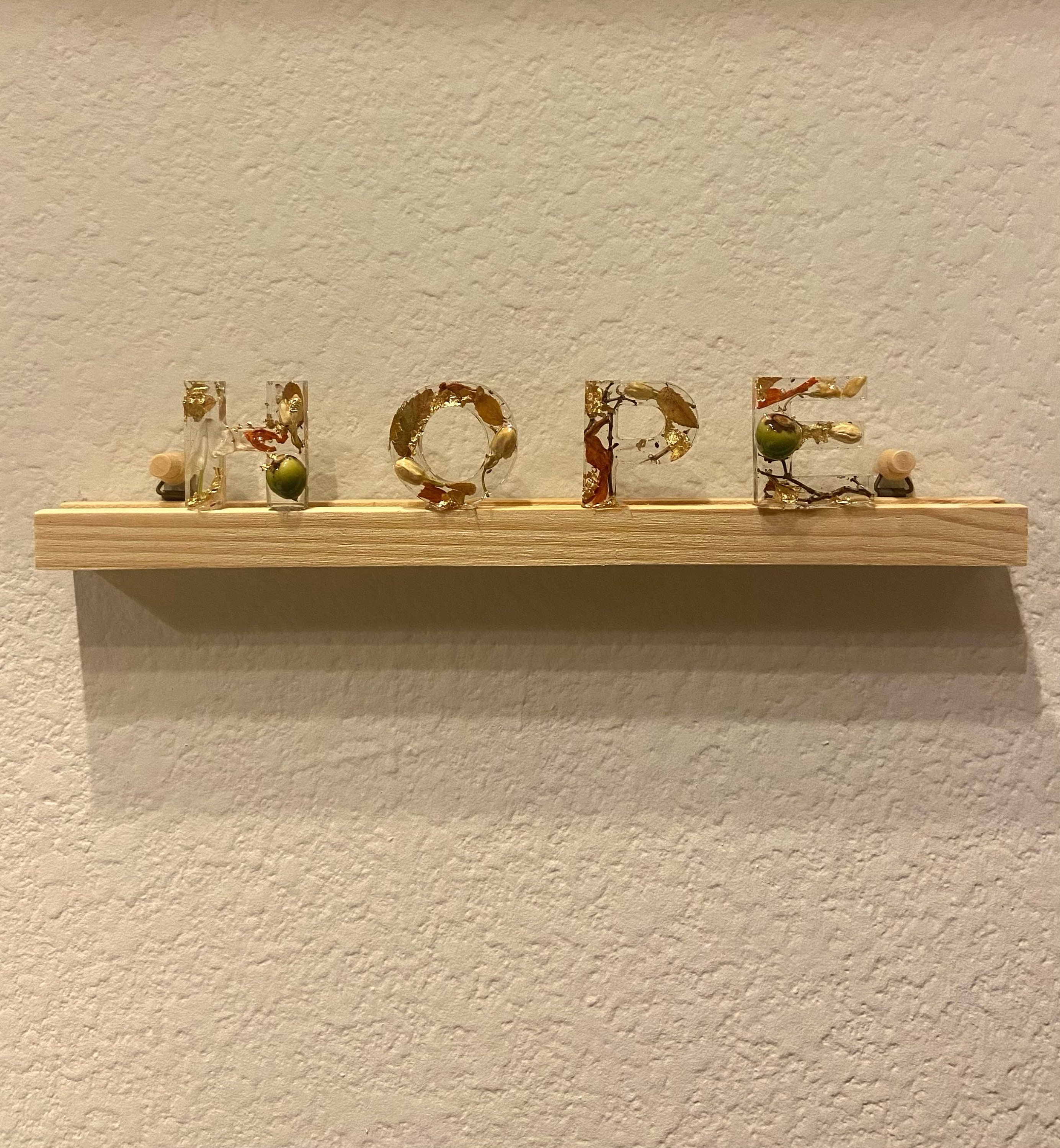 Hope Resin Natural Light Wood Photo Frame Wall Hanger - Etsy