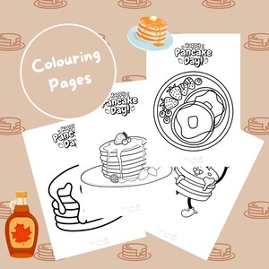 40 Pancake Day Kids Printable Activities Workbook, EYFS, 0-5 Years ...