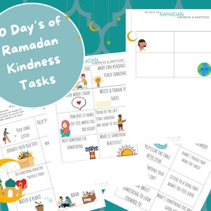 40 Ramadan & Eid Al-fitr Kids Printable Activities Workbook, EYFS, 0-5 ...