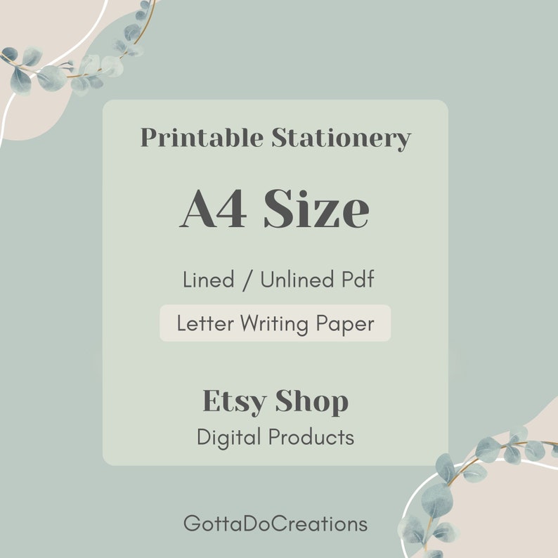 Get Green Watercolor Printable Writing Paper Easy-to-use, Affordable ...