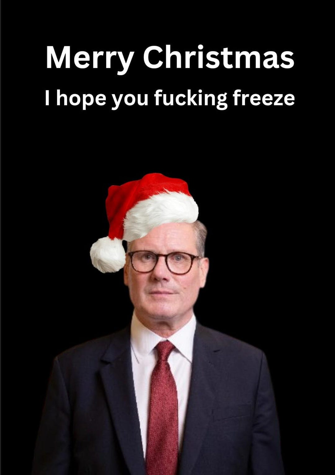 Funny Keir Starmer Christmas Card - Etsy UK