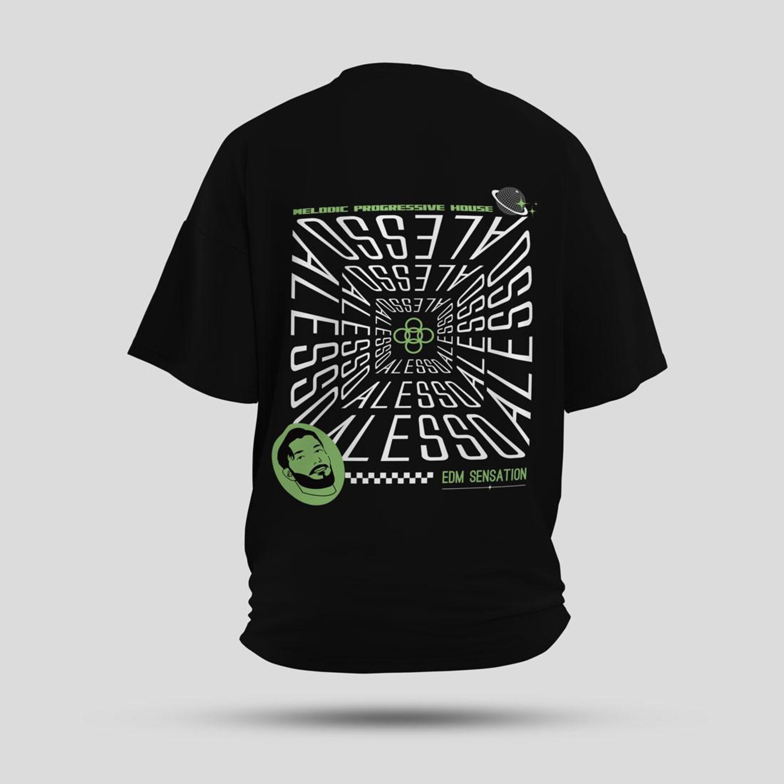 Alesso Artist Edition Oversized T-shirt: EDM DJ Tee - Etsy