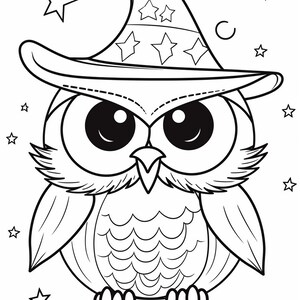 Halloween Coloring Pages for Kids, Coloring Sheets Halloween Party ...