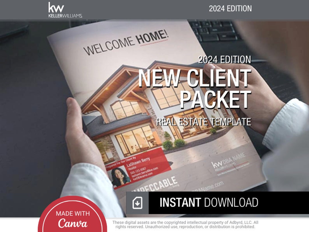 Keller Williams Real Estate New Client Packet | Home Buyer Packet ...