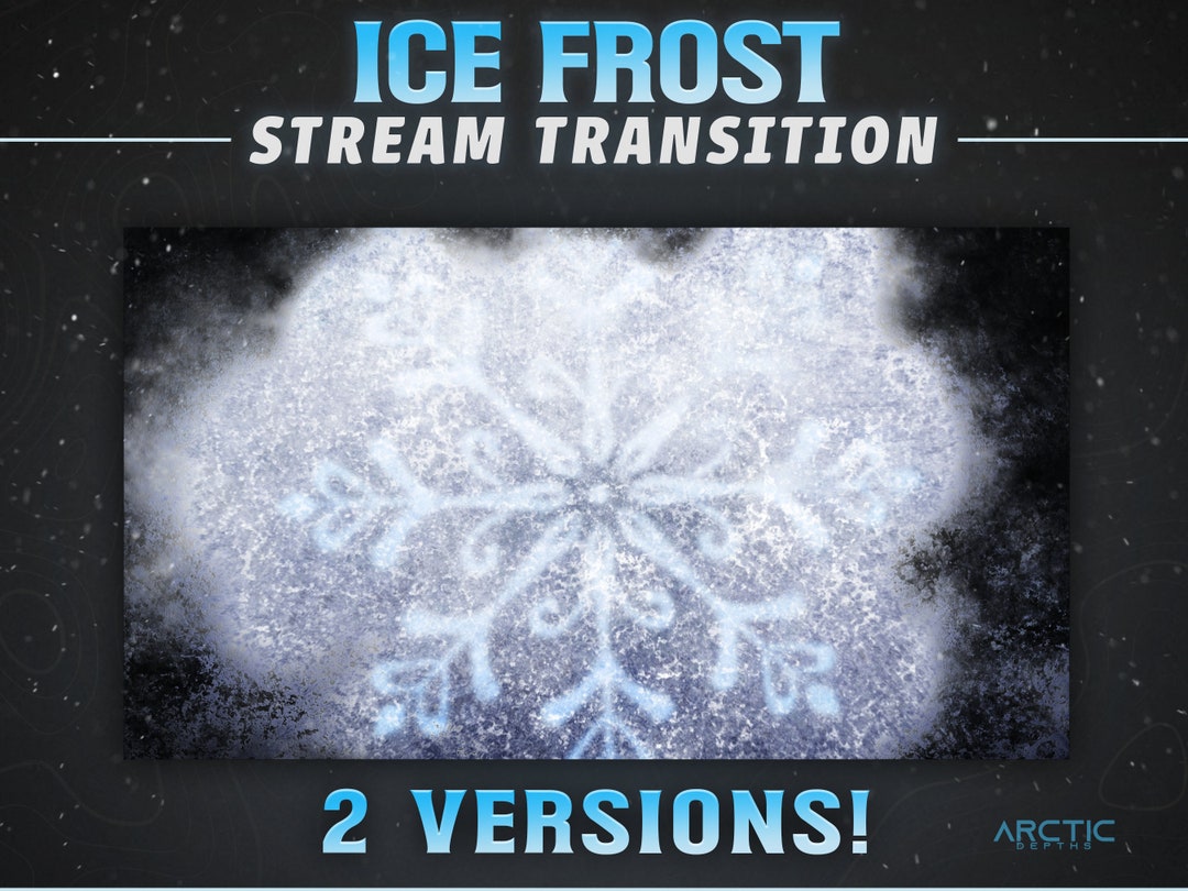 Winter Stream Transition - Ice Frost - Snow Transition, Christmas ...