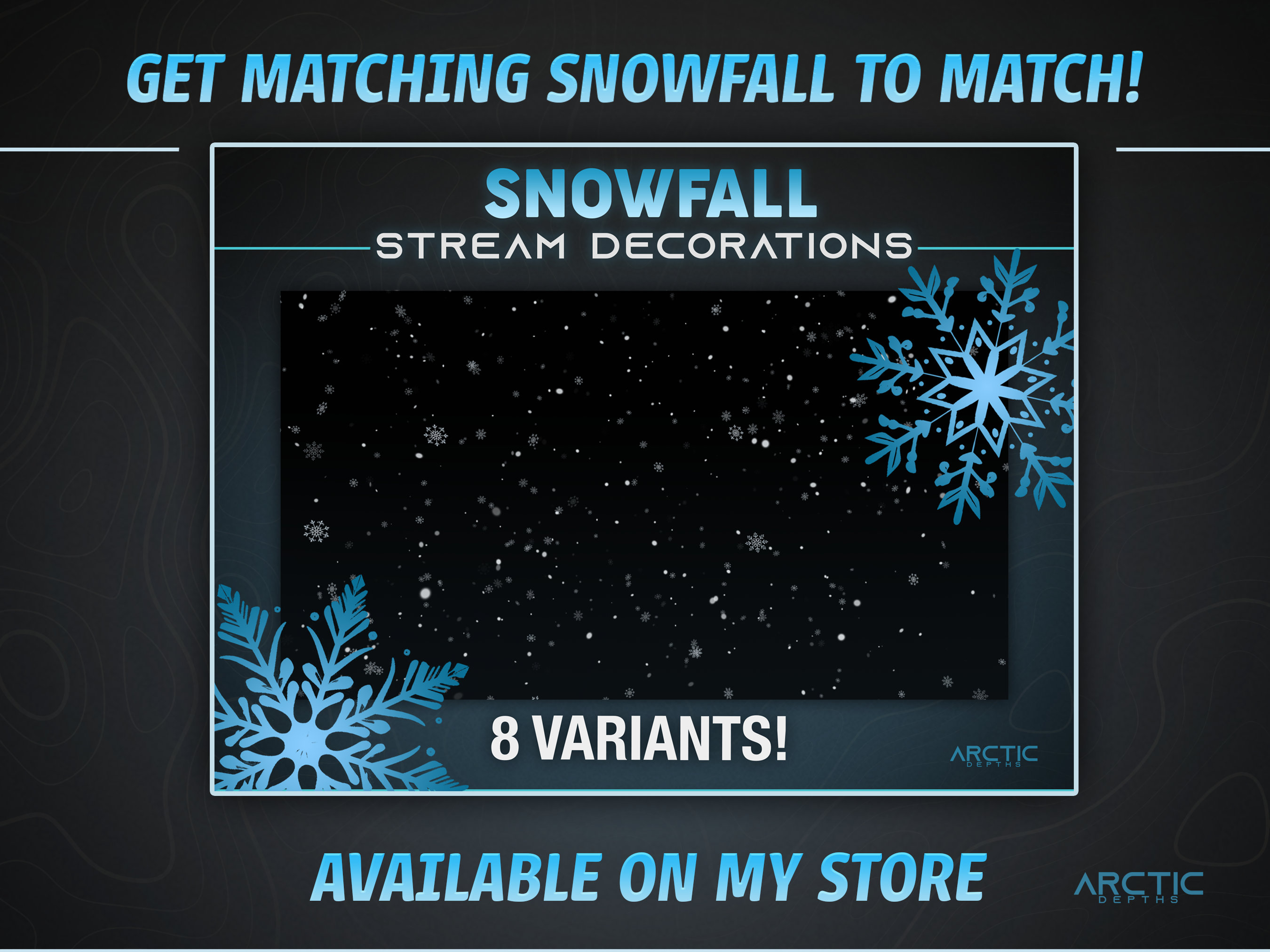 Winter Stream Transition Ice Frost Snow Transition, Christmas ...