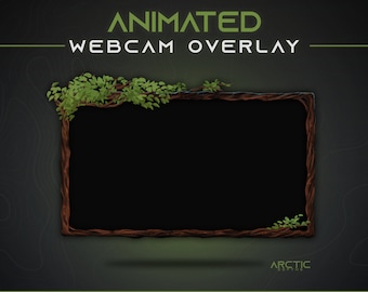 Woodland Forest Webcam Overlay - A Nature Stream Theme Webcam Overlay ...