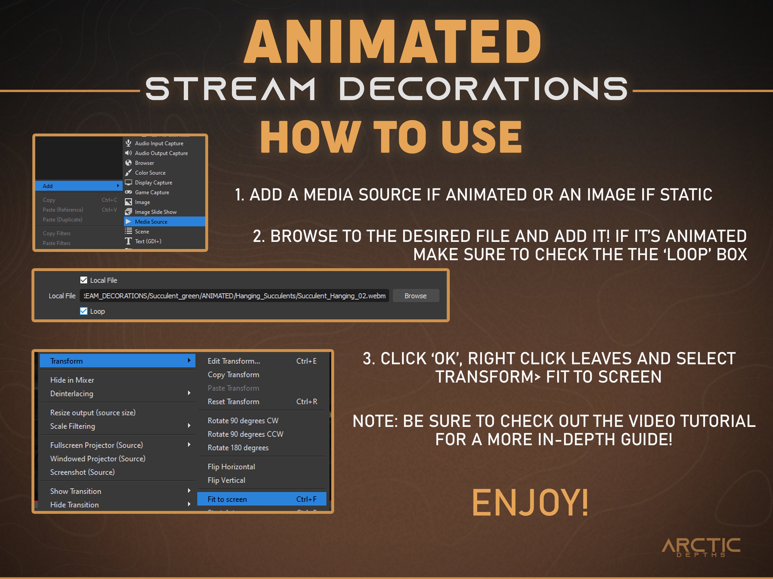Autumn Fall Stream Decoration - Animated, Fall Overlay, Thanksgiving ...