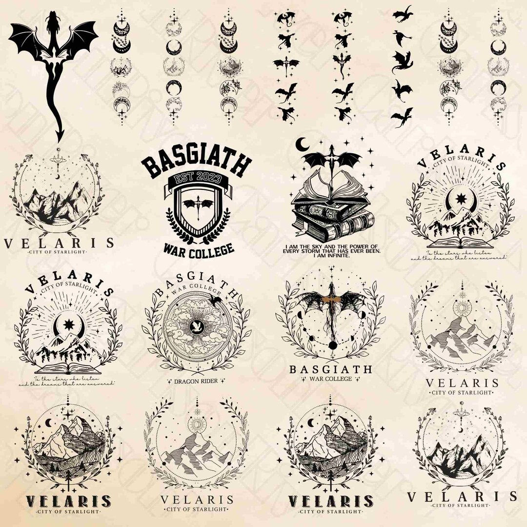 20designs Fourth Wing Velaris City of Starlight ACOTAR, to the Stars ...