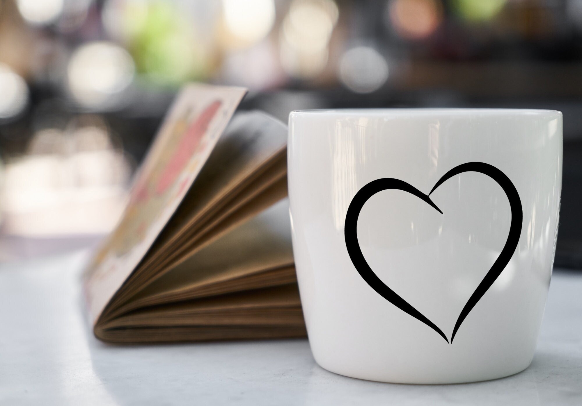 Open Heart Set 15 SVG Instant Downloads Red Black & White - Etsy