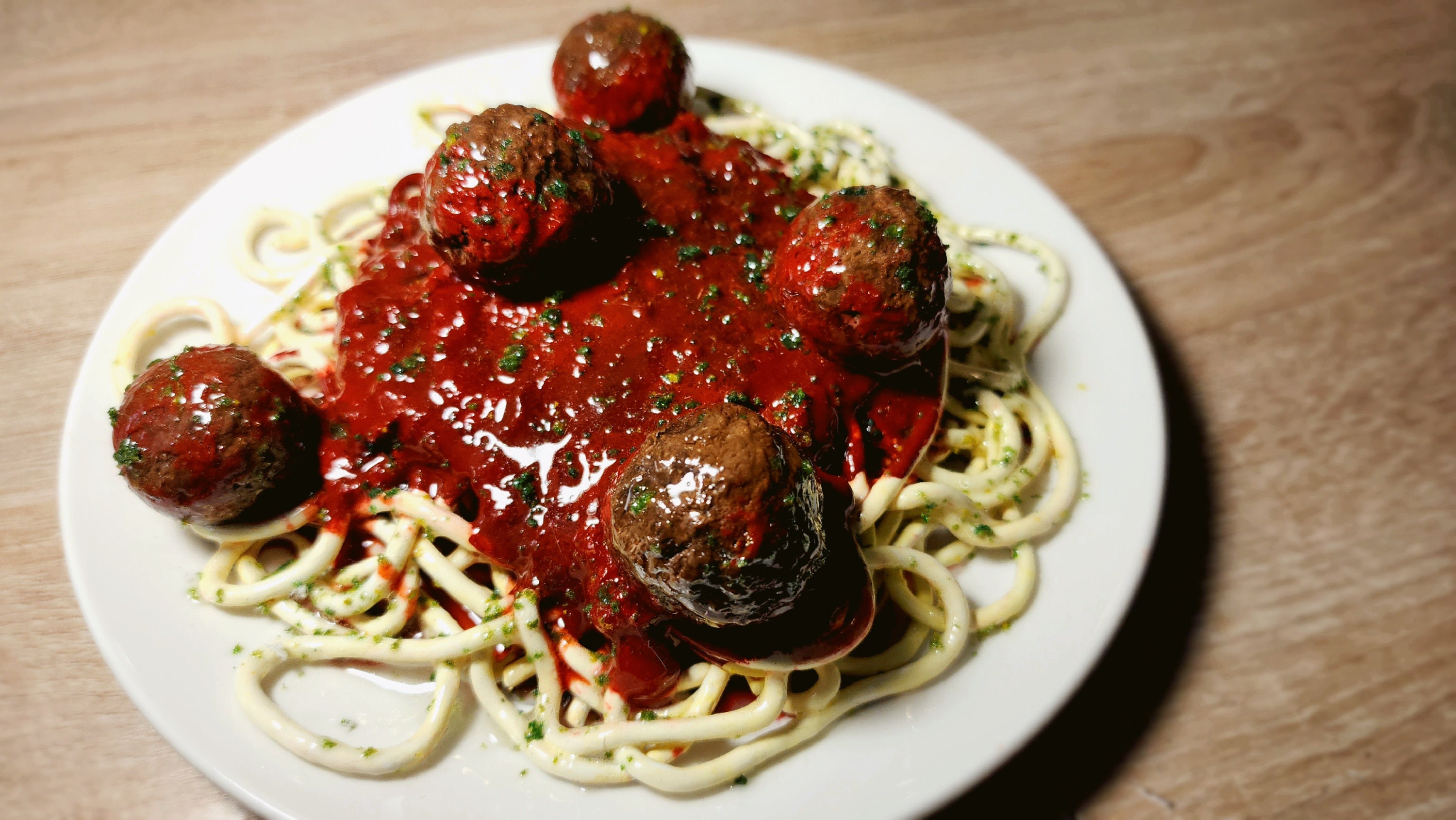 Realisticly Delicious Fake Spaghetti and Meatballs - Etsy
