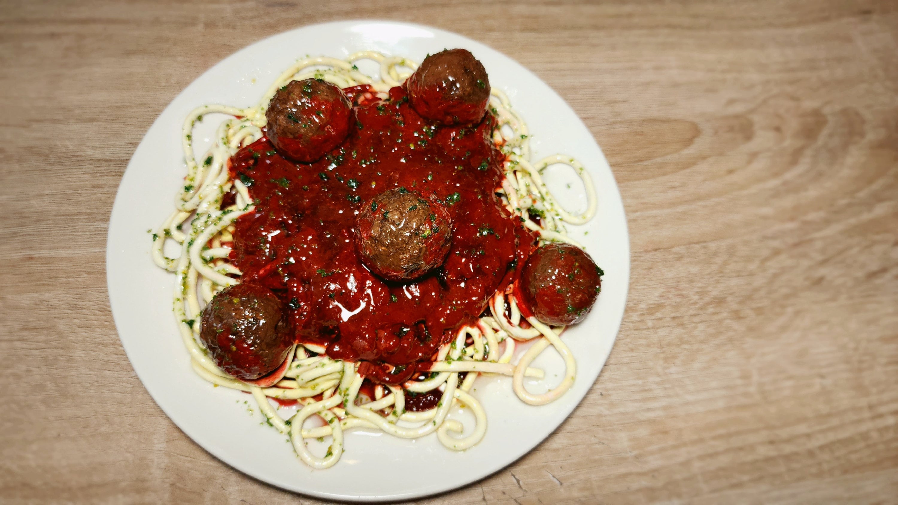 Realisticly Delicious Fake Spaghetti and Meatballs - Etsy