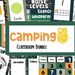 Camping Classroom Decor, Colourful, Decoration, Class, Birthday Chart ...