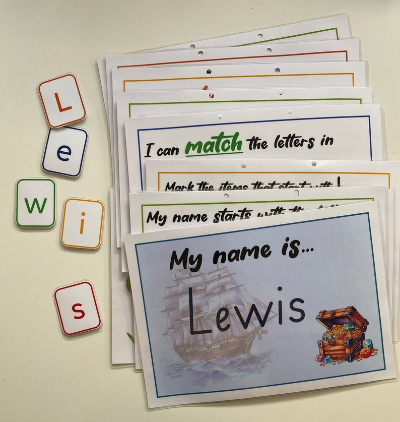 Learn Your Name (digital), Learning Book, Repetitive Learning, Perfect ...