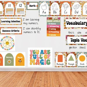 Retro Classroom Decor, Flower Power, Groovy 70s Decoration, Class ...