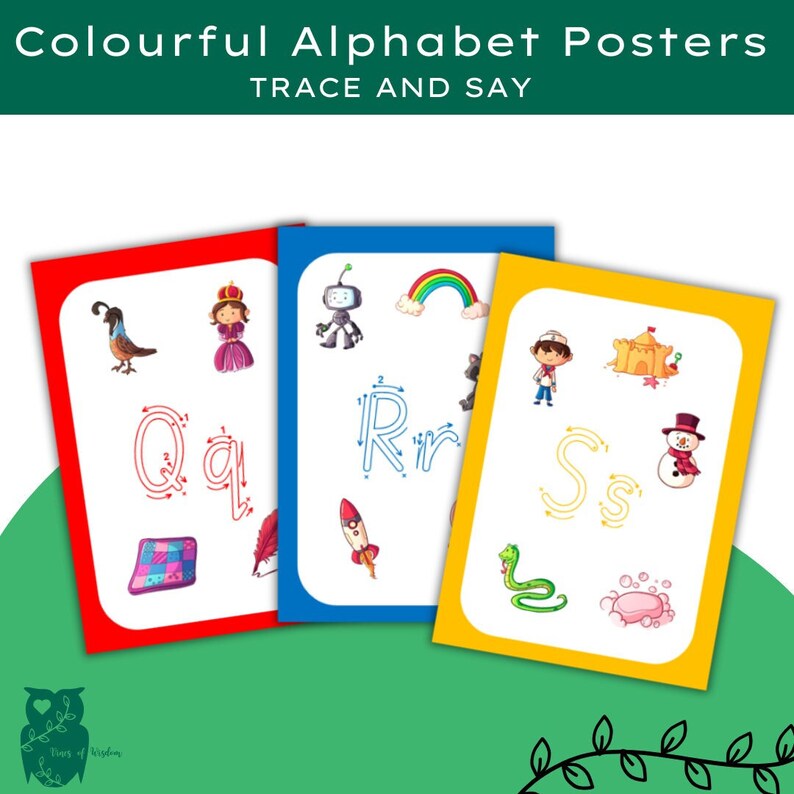 Alphabet Posters, Phonetic Awareness, Teaching Resources, Homeschool ...