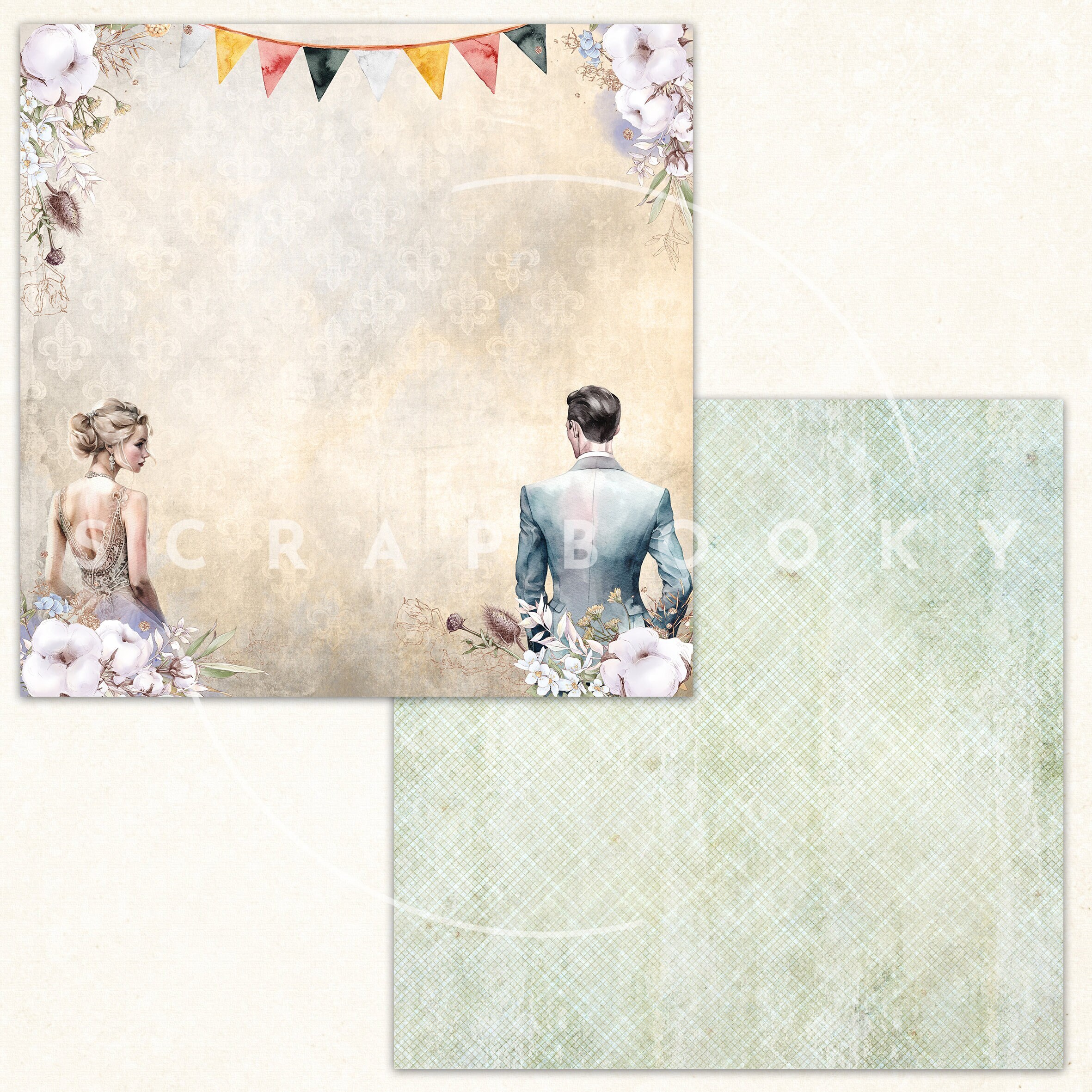 Graduation Digital Paper, Boy Prom Printable Paper, Craft School Paper ...