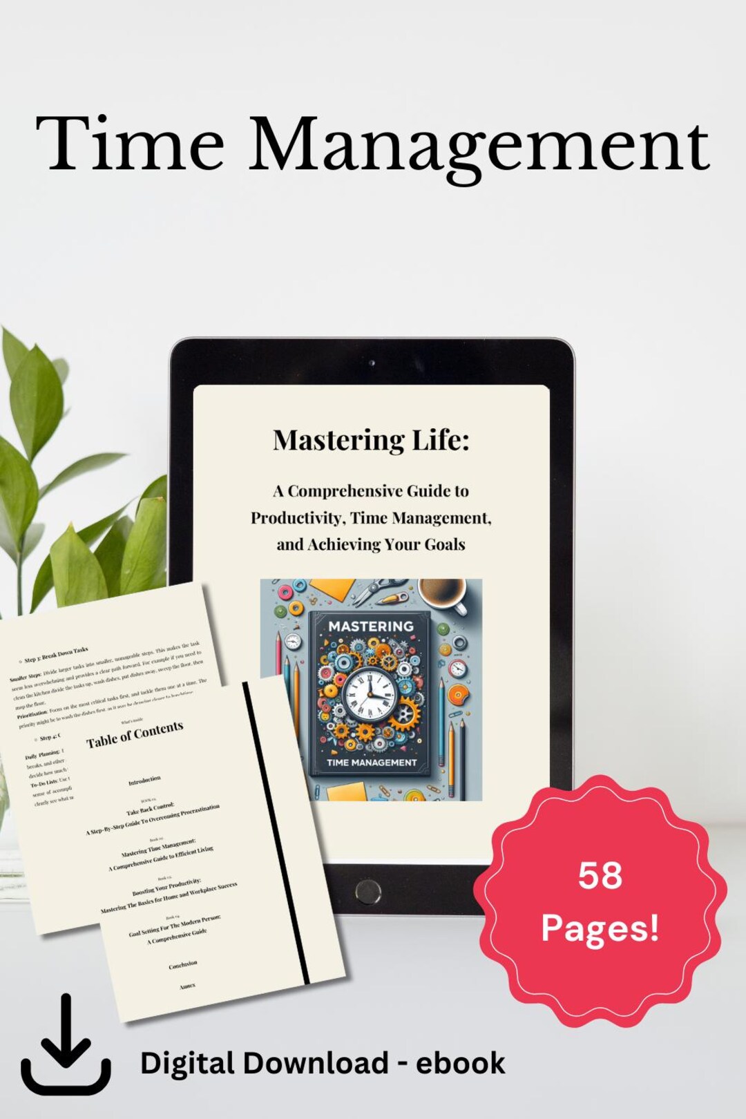Mastering Time Management - Ebook - Etsy