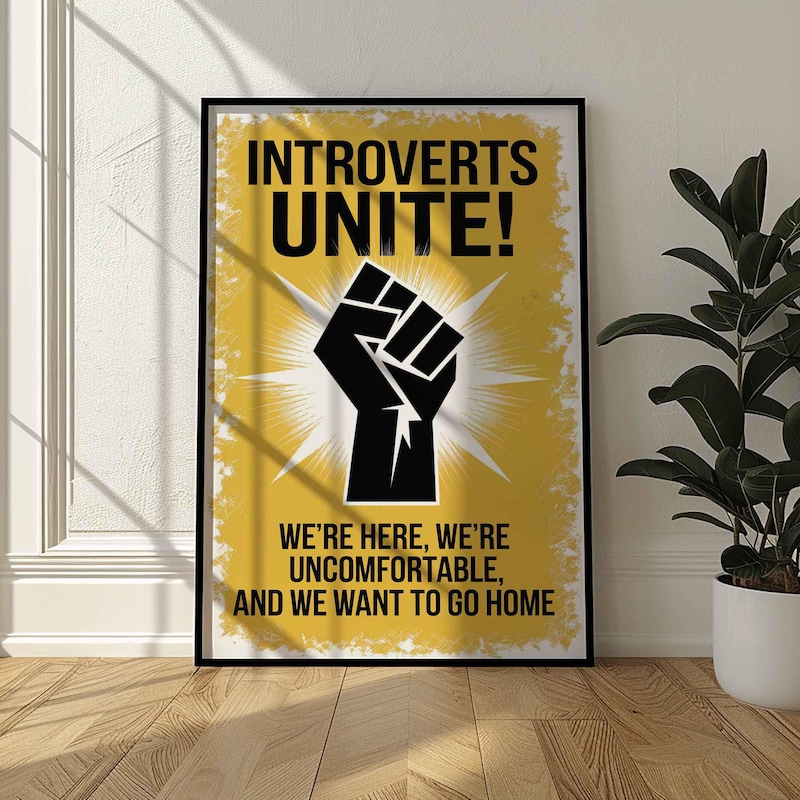 Introverts Unite - Etsy