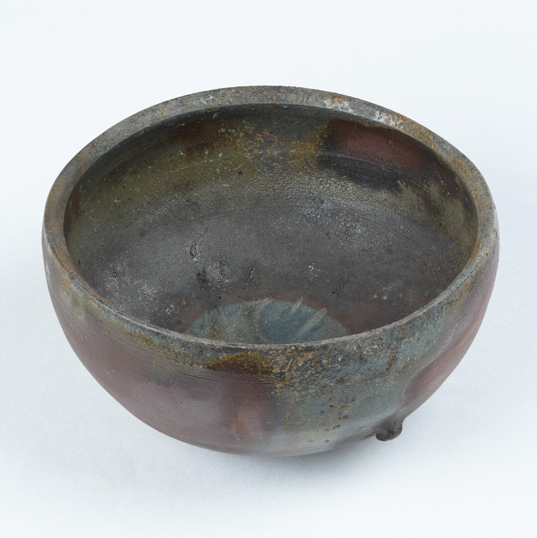 Bizen Matcha Chawan With Hidasuki and Ishihaze Yōhen 備前緋襷石爆窯変抹茶椀 - Etsy