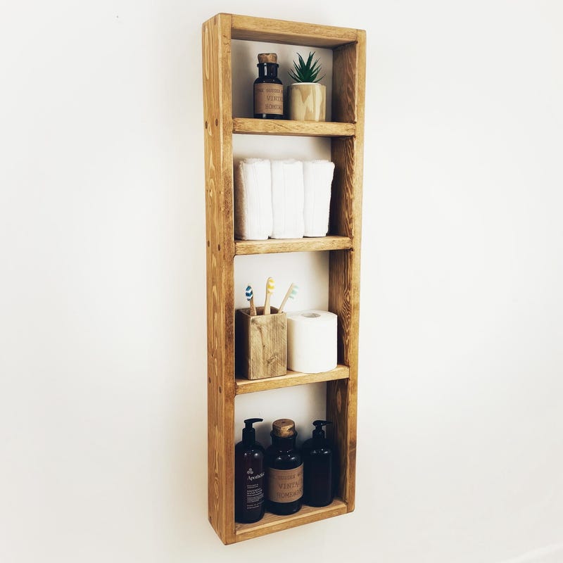 Narrow Open Shelf Unit - Etsy UK
