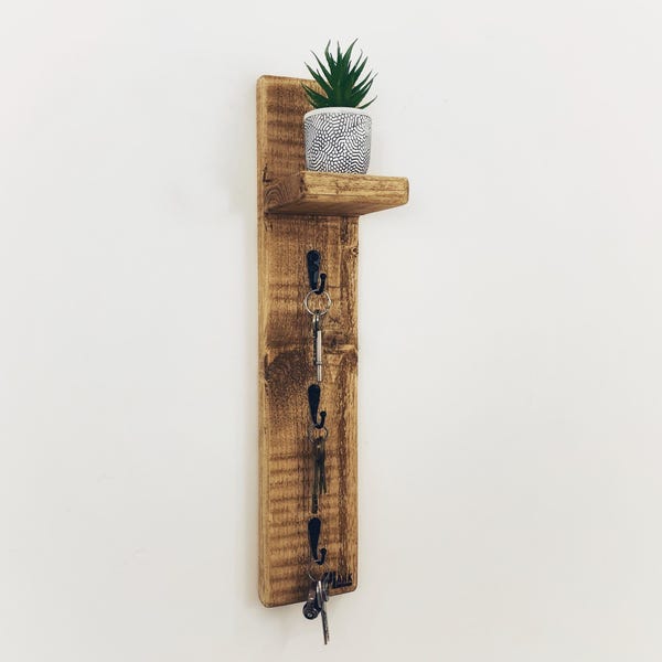 Art Vertical Key Holder - Etsy UK
