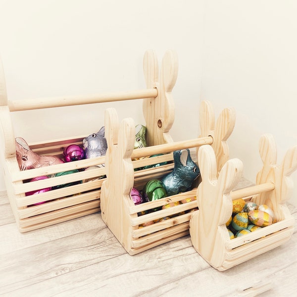 Wooden Basket - Etsy