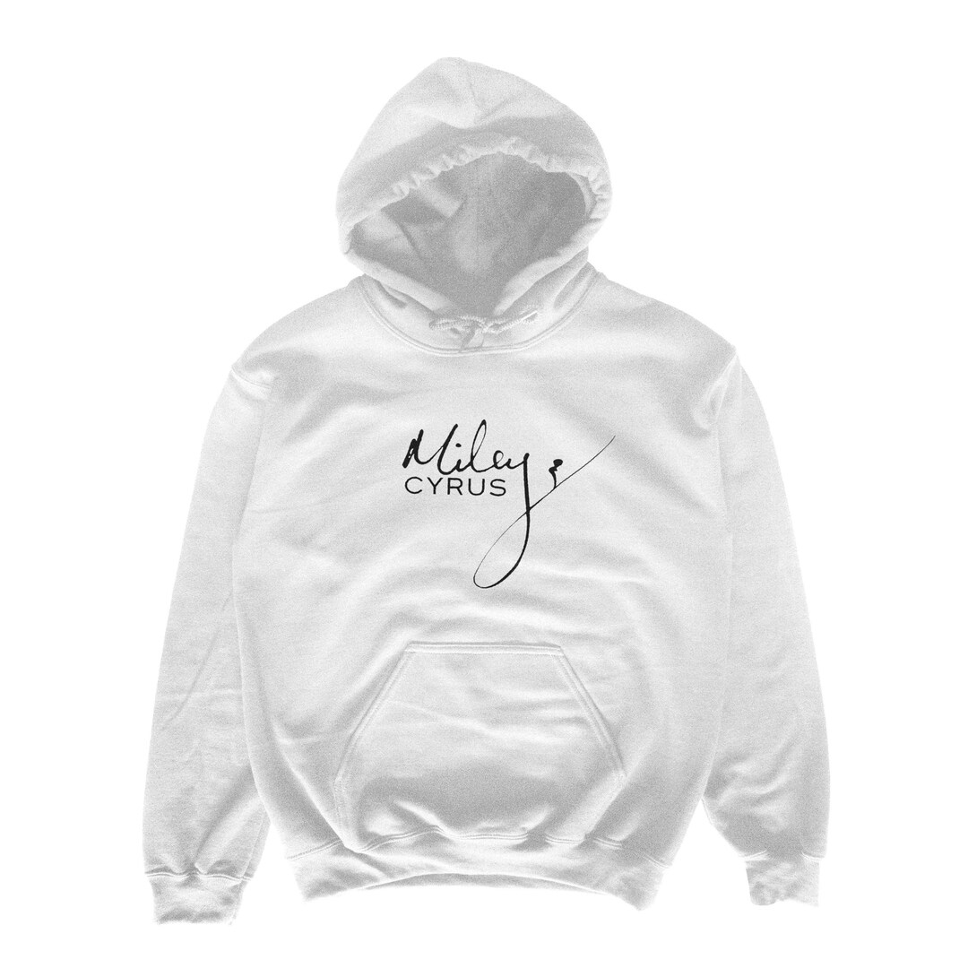 Miley Cyrus - Logo Deluxe Unisex Hoodie - Etsy