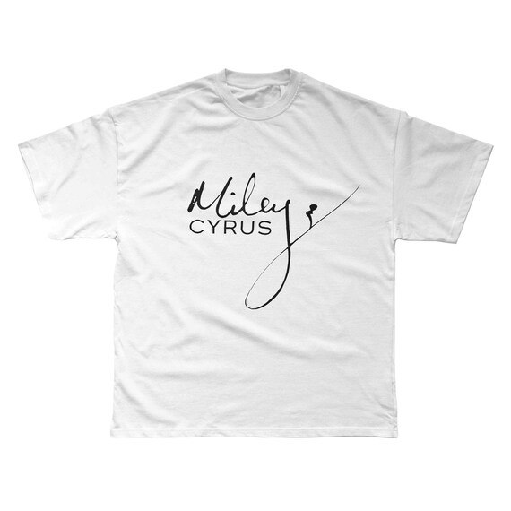 Miley Cyrus Name Logo