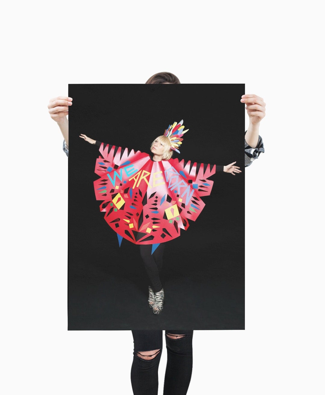 Sia We Are Born Deluxe Matte Vertical Poster - Etsy