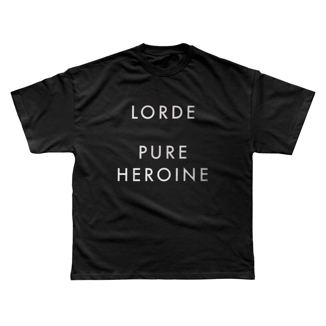 Lorde Shirt - Pure Heroine Deluxe Unisex T-shirt - Etsy