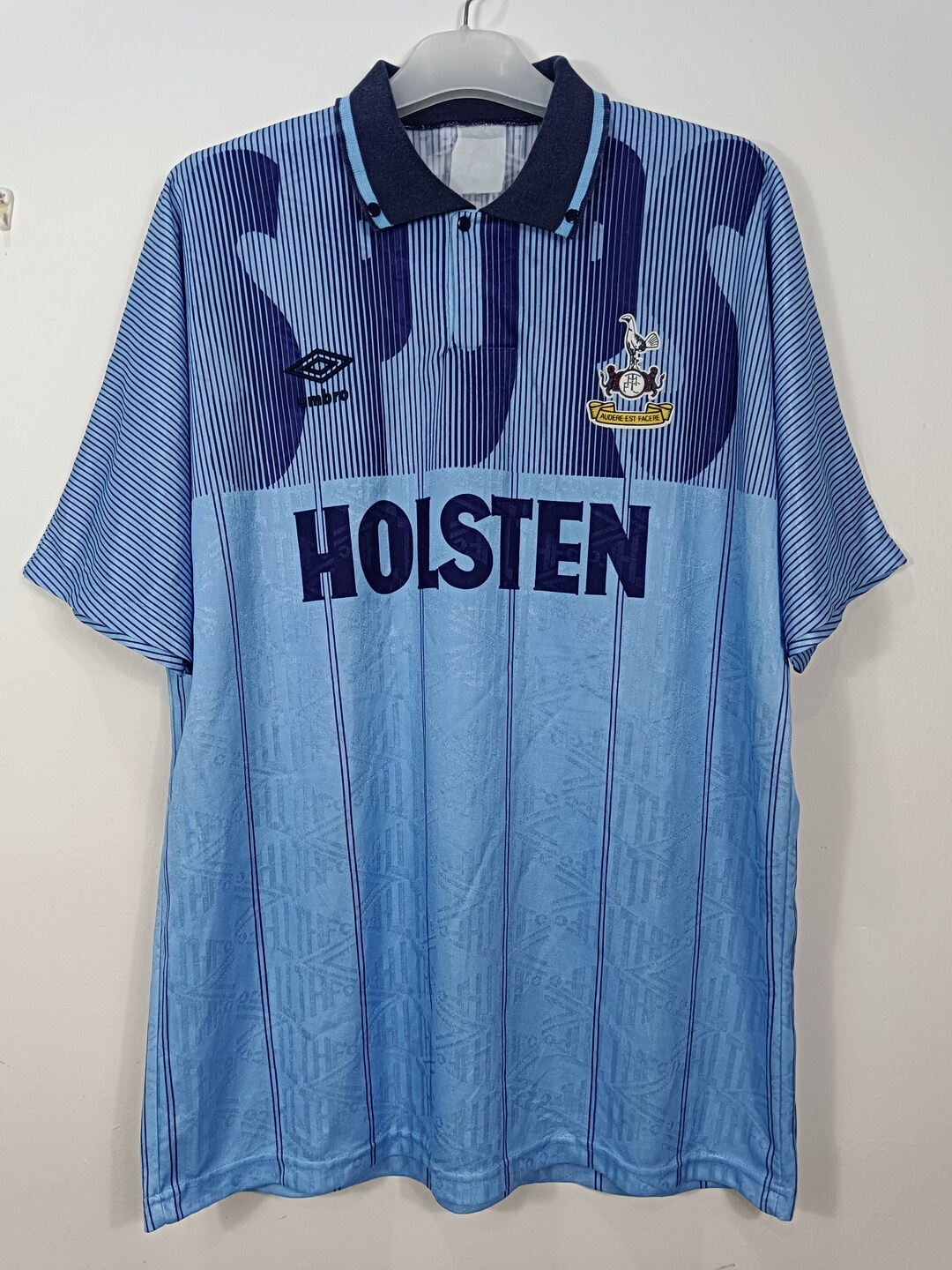 Vintage 1991-1994 TOTTENHAM HOTSPURS Umbro 3rd Jersey Football Soccer ...