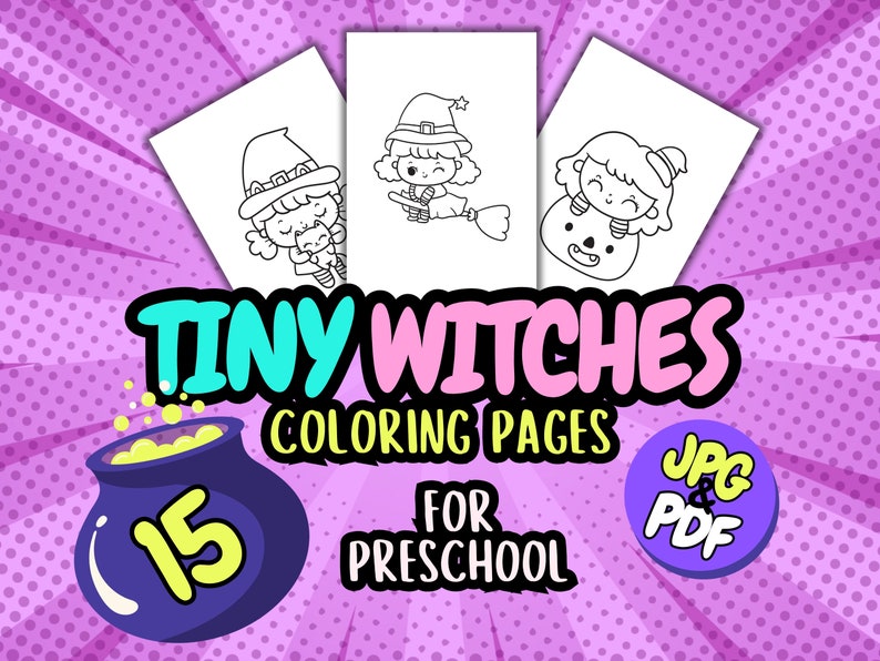 15 Printable Coloring Pages Cute Characters Worksheets Digital ...