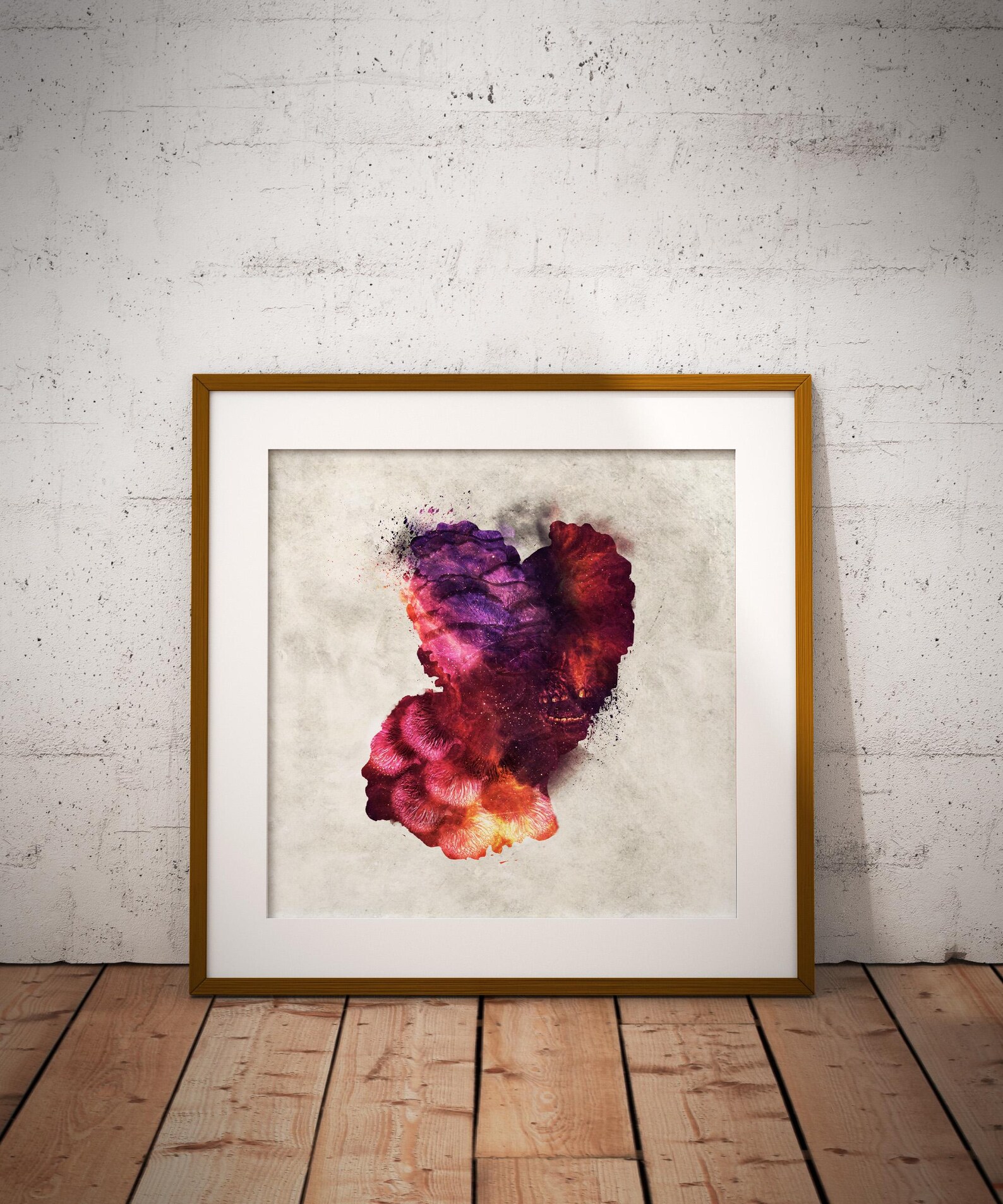 The Last of Us Bloater Infected Art Poster - Game & TV Show Wall Print ...