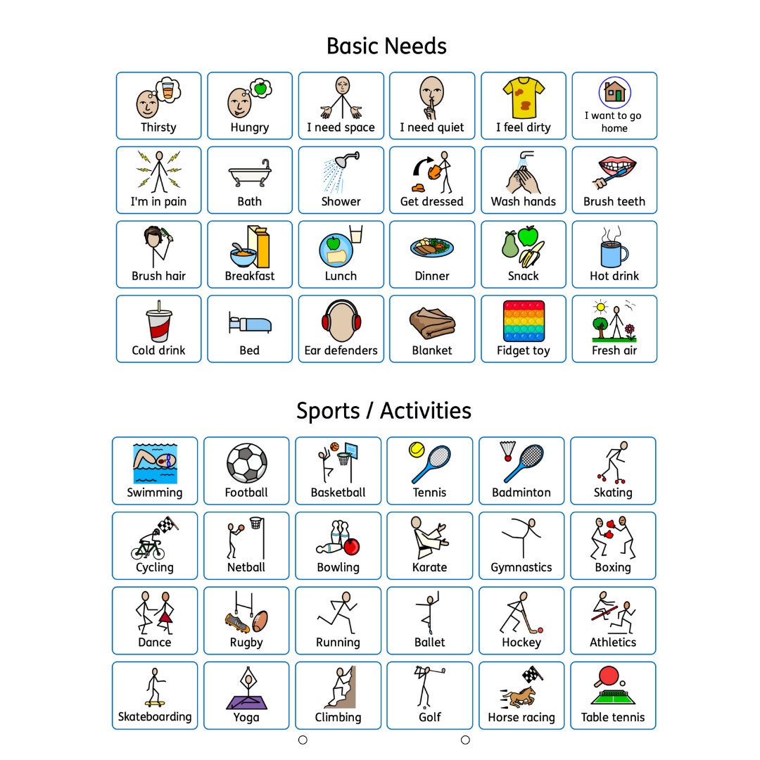 Non Verbal Communication Visual Book | 384 Cards | SEND | Autism ...