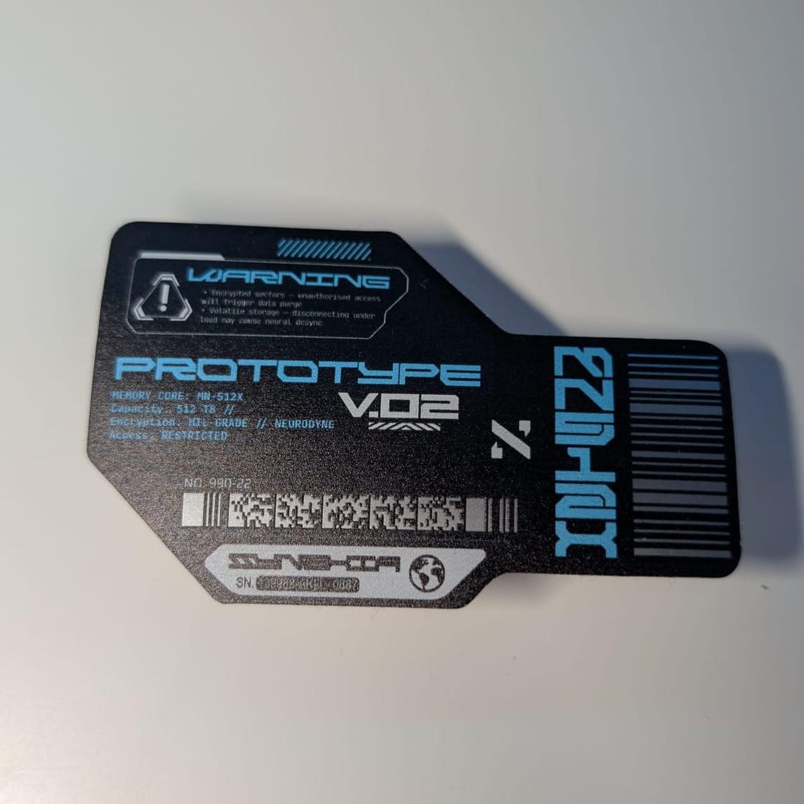 Cyberpunk Techwear Sticker – Metallic Silver Memory Chip Design - Etsy