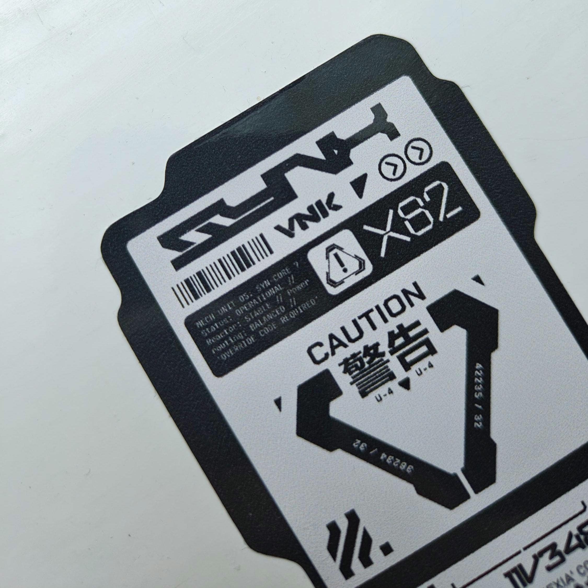 Cyberpunk Techwear Vinyl Sticker: Waterproof Laptop Decal - Etsy